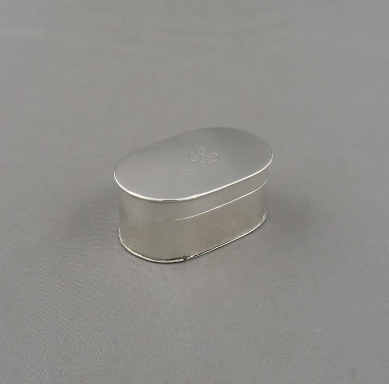 George III Silver Nutmeg Grater | JH Tee Antiques