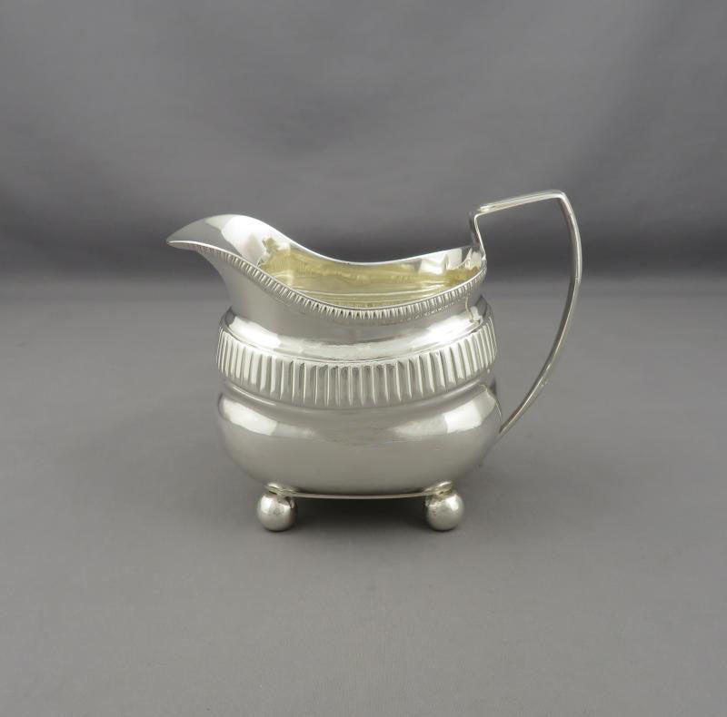 Regency Sterling Silver Milk Jug | JH Tee Antiques