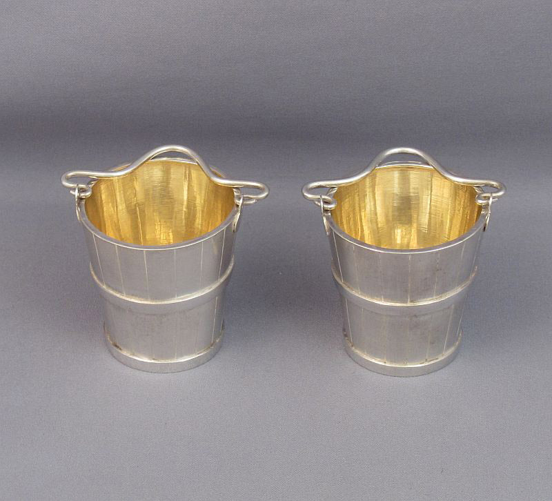 Chinese Export Silver Novelty Salts | JH Tee Antiques