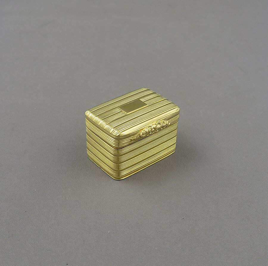 George IV Silver Gilt Nutmeg Grater– JH Tee Antiques
